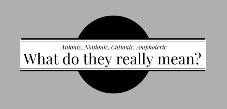 Anionic, Nonionic, Cationic Surfactants Infographic | Cleanfax